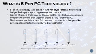 Innovative 5 Pen PC Technology: Portable Computing Revolution Explained ...