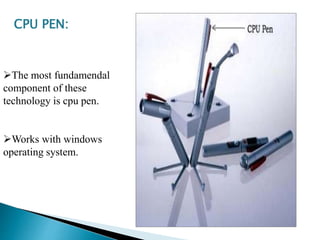 5 pen technology ppt | PPT