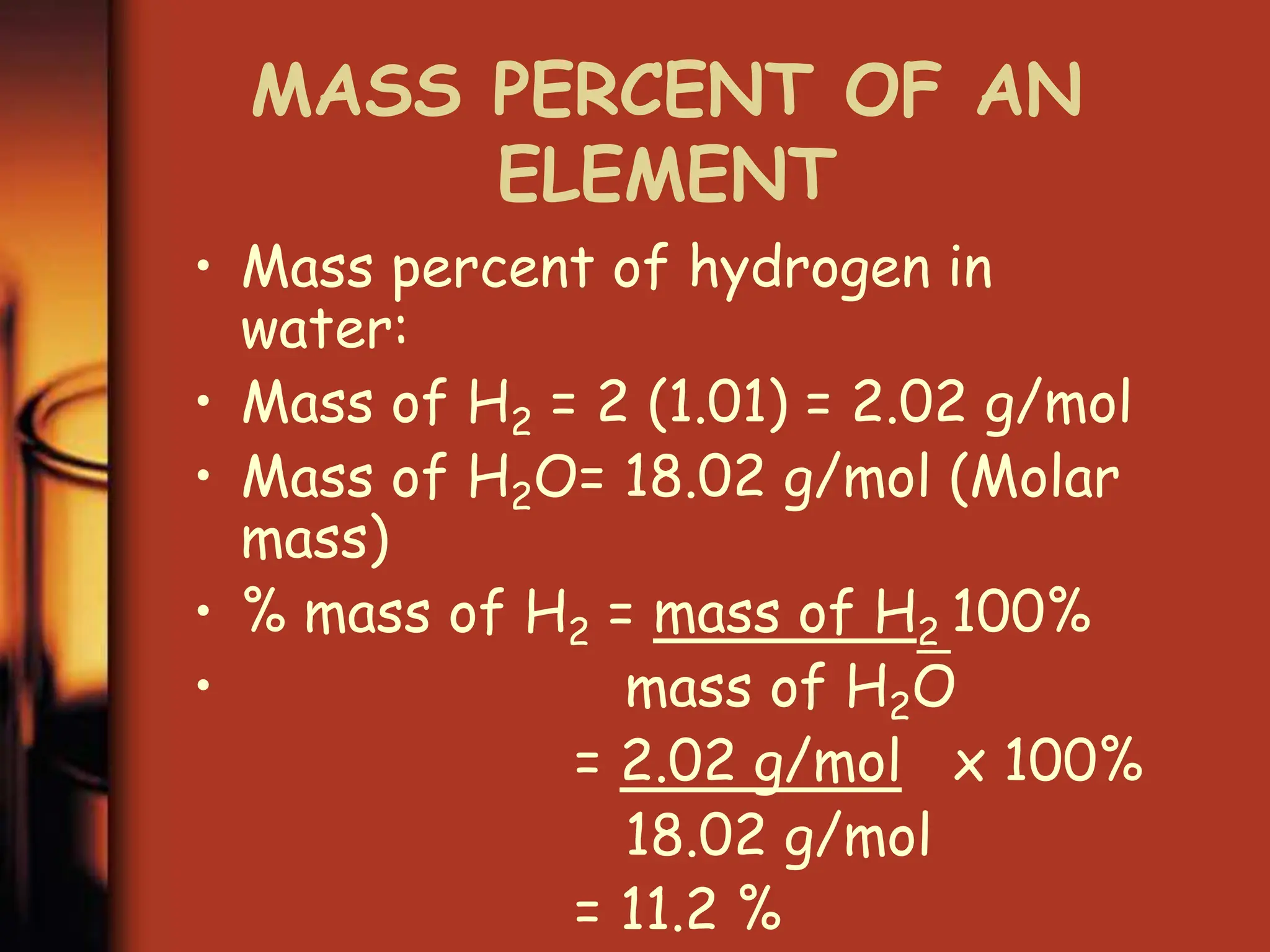 5) PERCENT COMPOSITION.ppt Empirical formula calculation | PPT