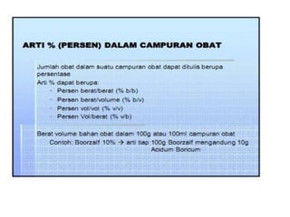 perhitungan dosis obat | PPTX