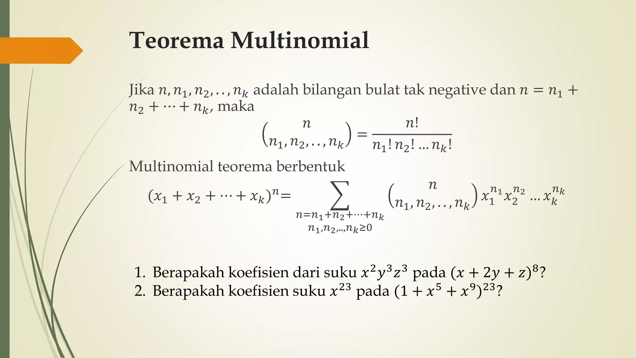 5 permutasi dan kombinasi | PPTX