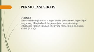 5 permutasi dan kombinasi | PPTX