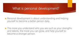 Nourish your mind through personal development | PPT