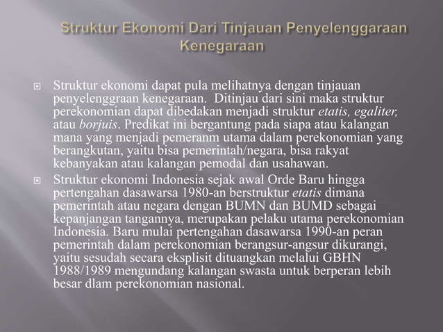5 perubahan struktur ekonomi | PPTX