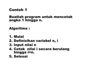 5 perulangan | PDF