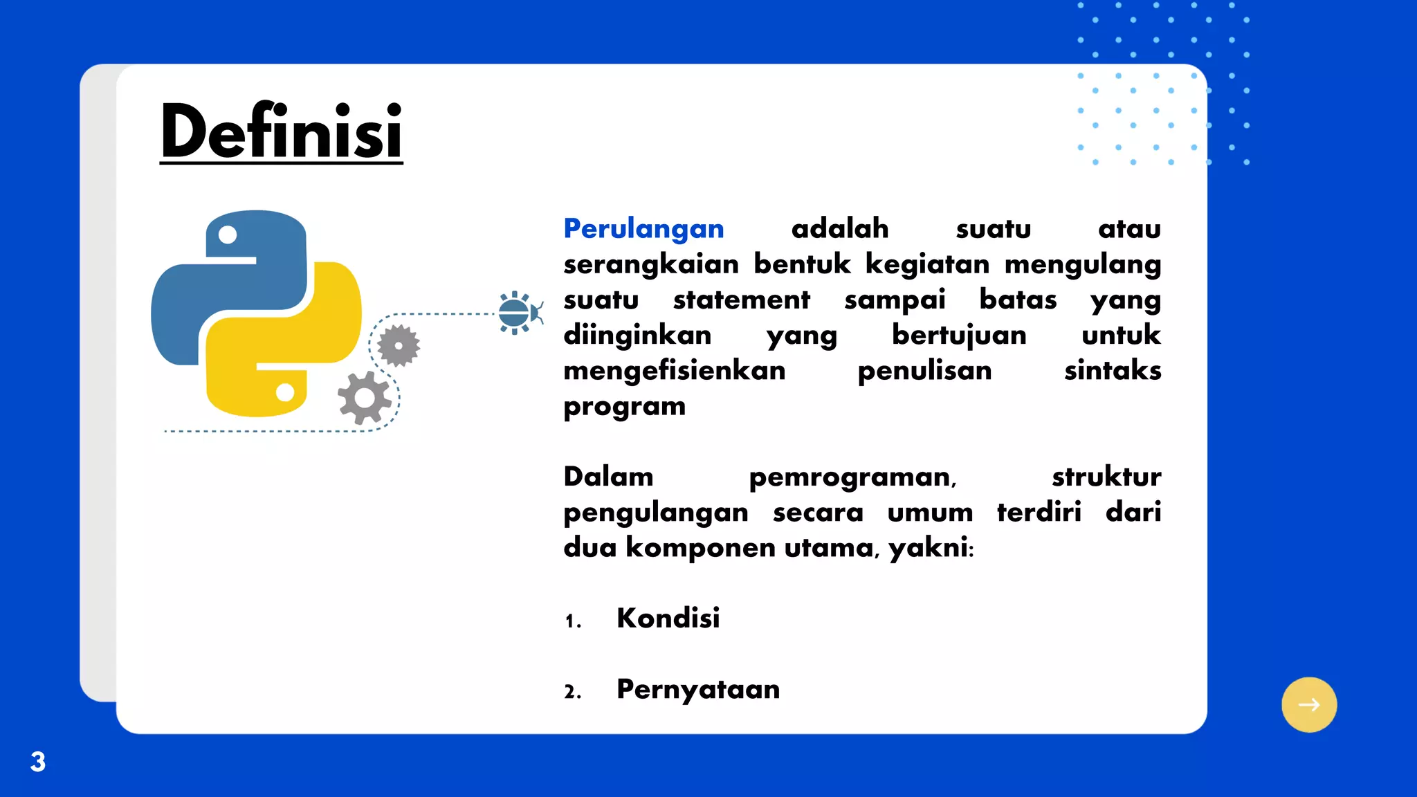 Algoritma dan Struktur Data (Python) - Perulangan | PDF