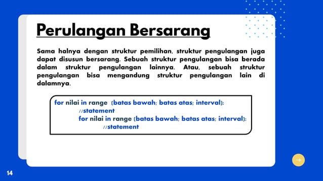 Algoritma Dan Struktur Data Python Perulangan Ppt