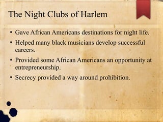 5 p harlem renaissance powerpoint | PDF