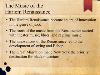 5 p harlem renaissance powerpoint | PDF
