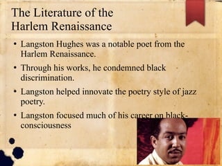 Harlem Renaissance Literature