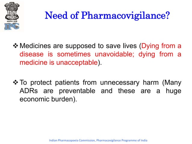 5_Pharmacovigilance system and ADR Reporting.pptx | Pharmaceutical ...