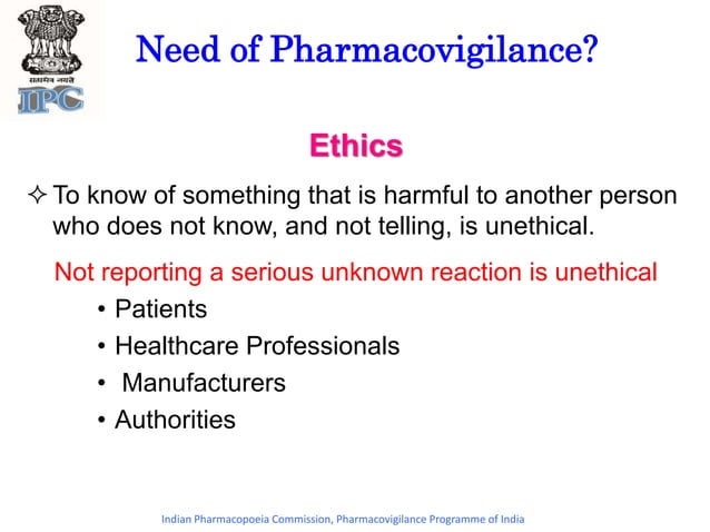 5_Pharmacovigilance system and ADR Reporting.pptx | Pharmaceutical ...