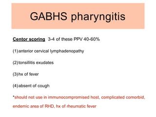 Review common pharyngitis march2025 thai | PPTX