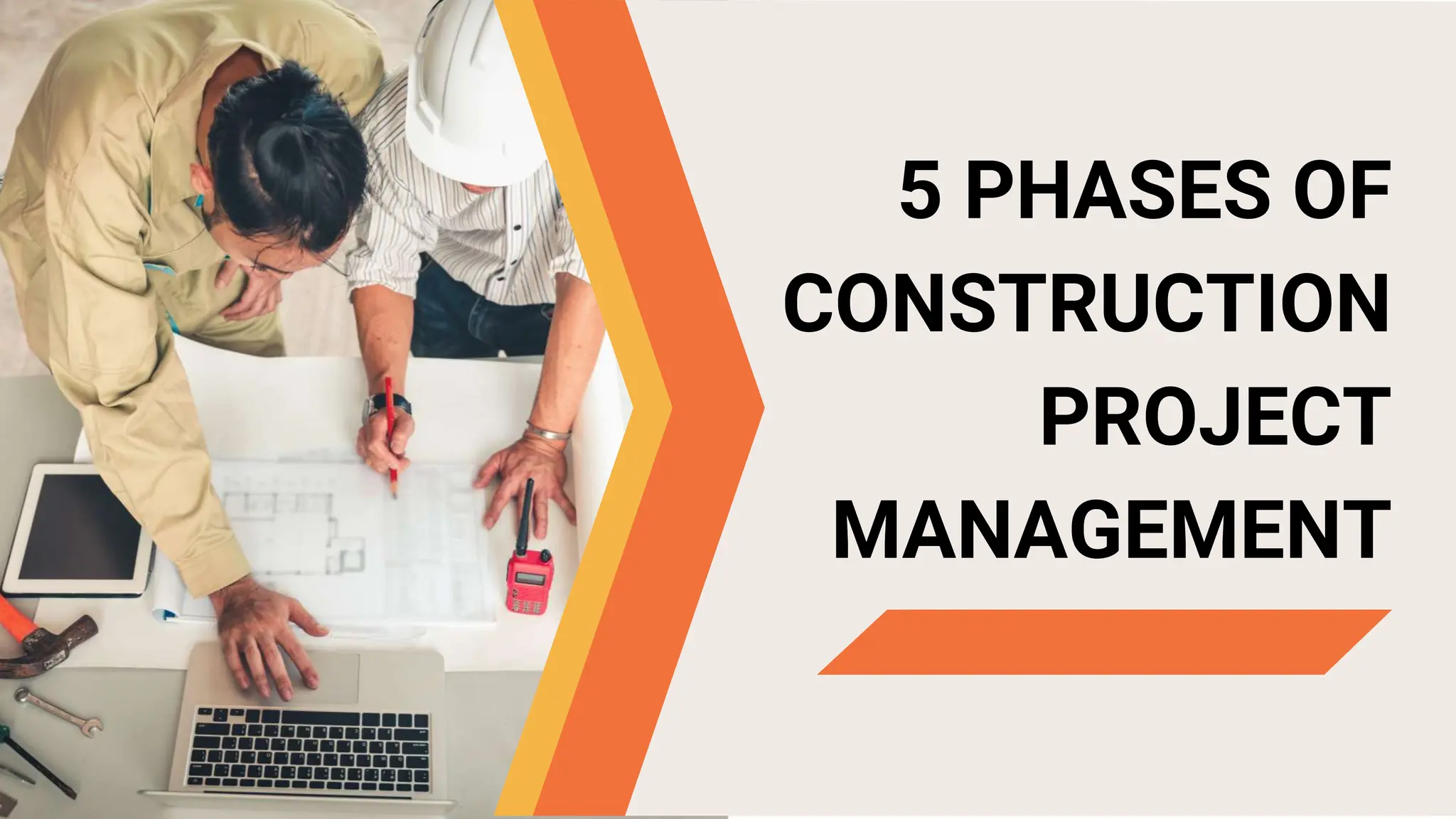 5 Phases of Construction Project Management | Invensis Learning | PPTX