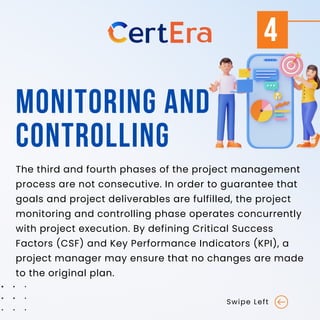 Here are 5 phases of project management professional .pdf