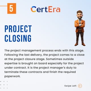 Here are 5 phases of project management professional .pdf