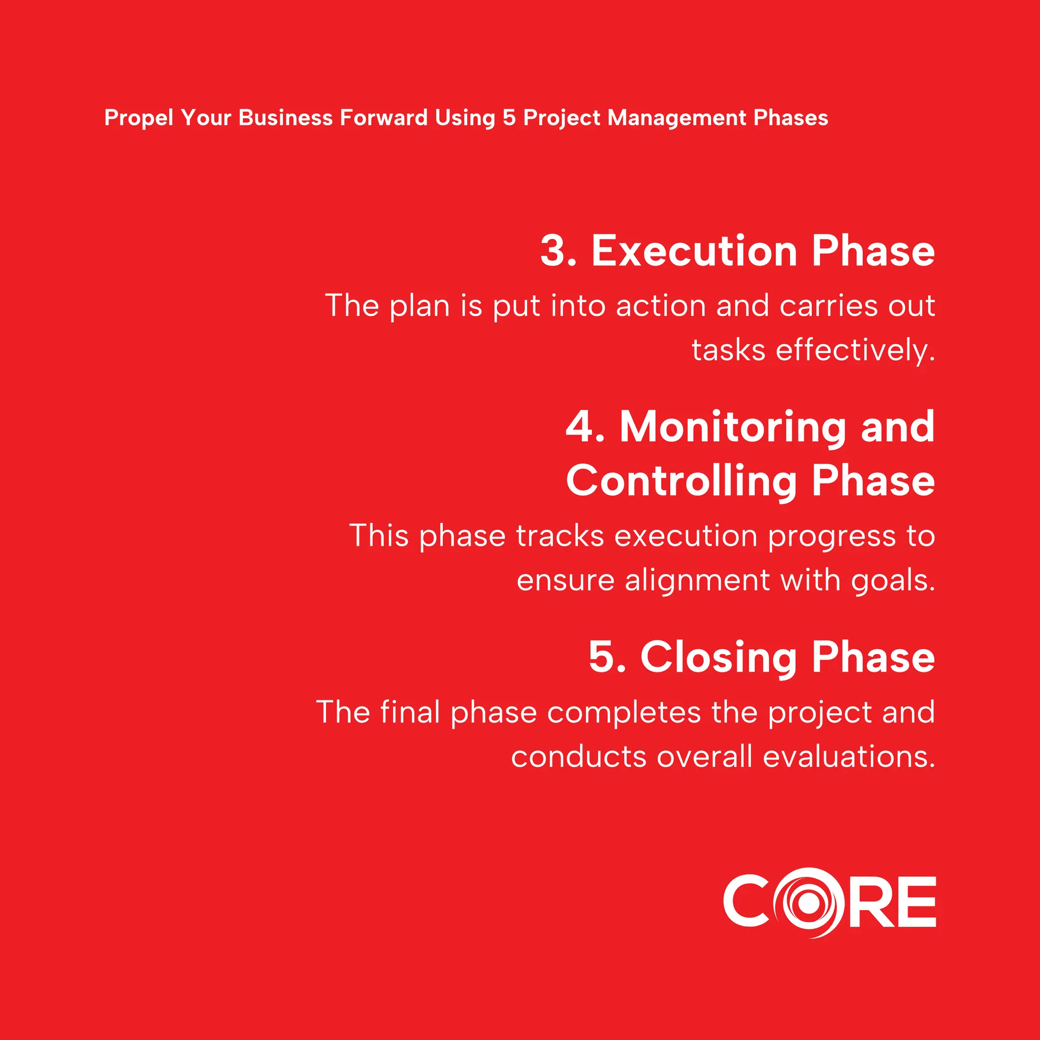 5 Phases of Project Management Life Cycle You Need to Know | PDF
