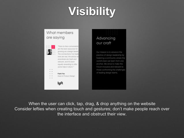 Principle of Interactive Design | PPT
