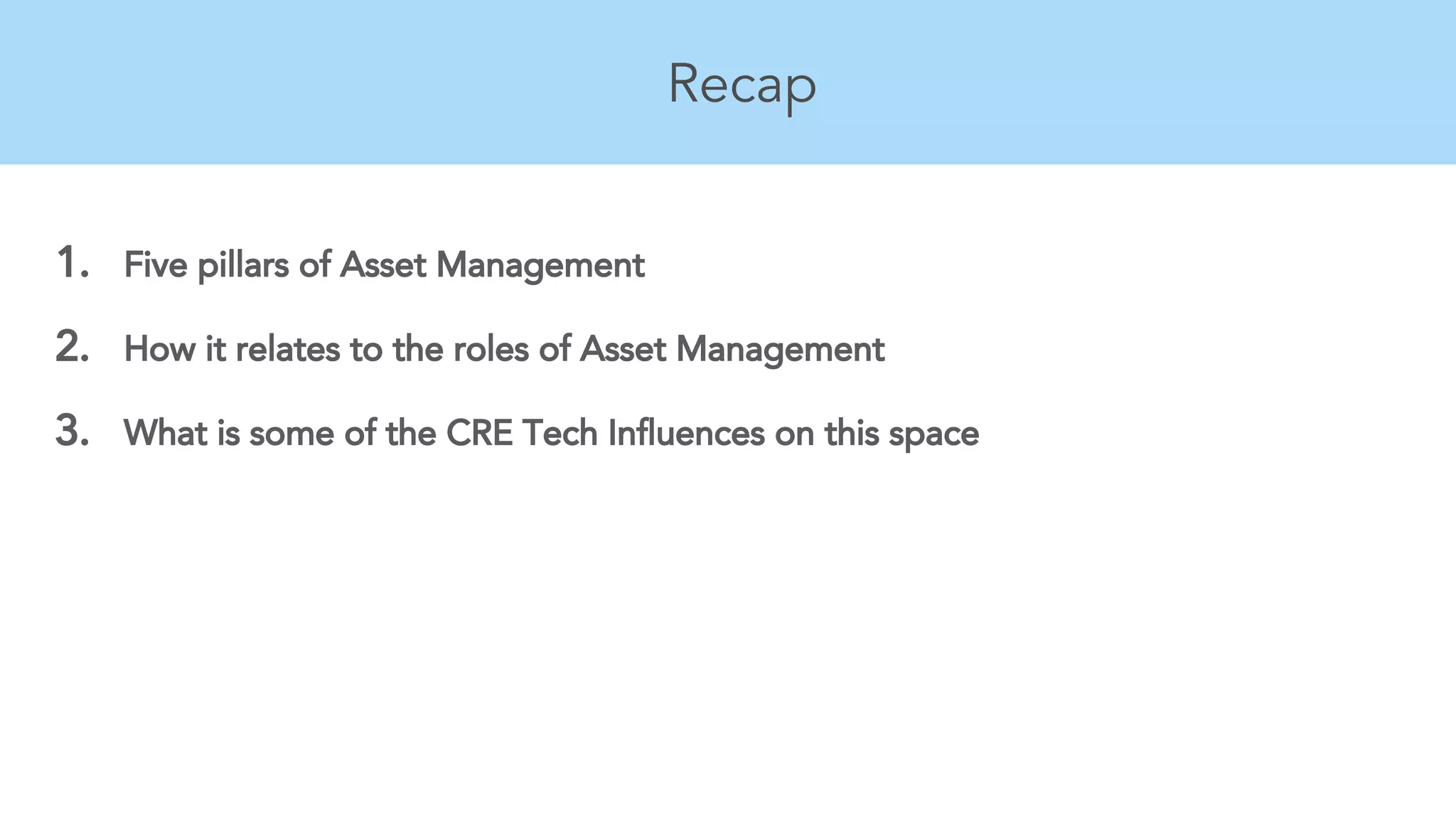 The Five Pillars of Asset Management | PDF