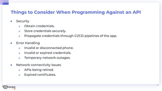 5 Pillars of Building Enterprise0grade APIs | PPT
