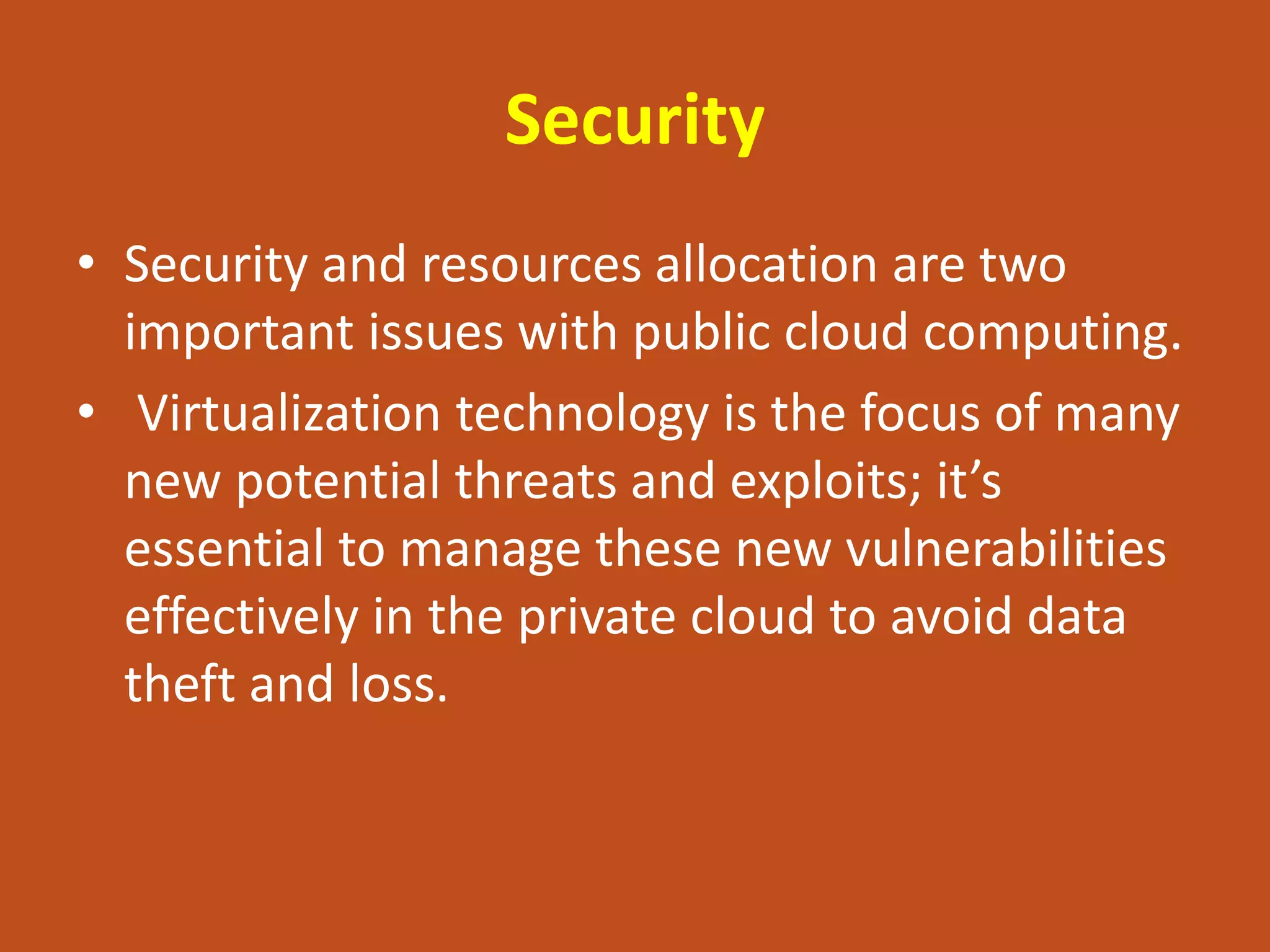 5 pillars of private cloud | PPTX