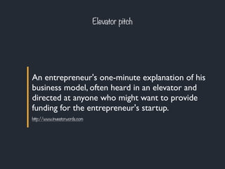 Startup #5 : pitch | PDF