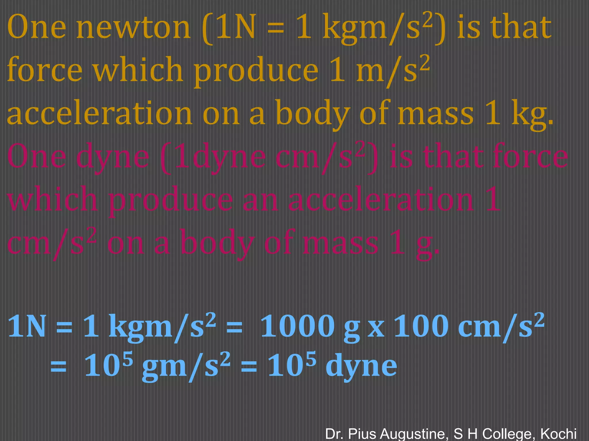 5 Pius Augustine Newton's Laws of Motion | PPT