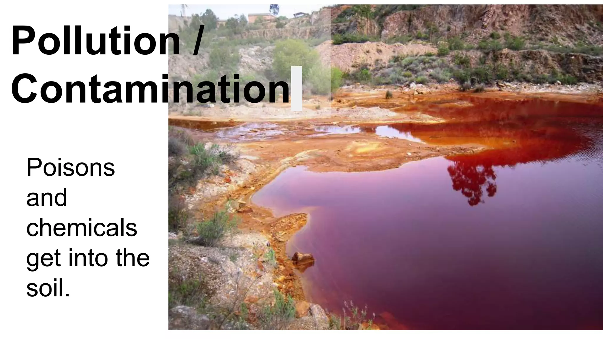 Things that harm the soil | PPTX