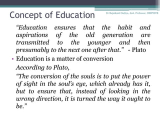 Plato on Education | PPTX