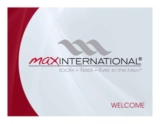 Max International 5 Point Business Present | PPT