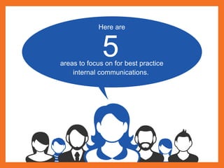 5 Point Internal Communications Plan | PPTX