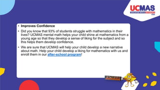 5 points on why UCMAS mental math | PPTX