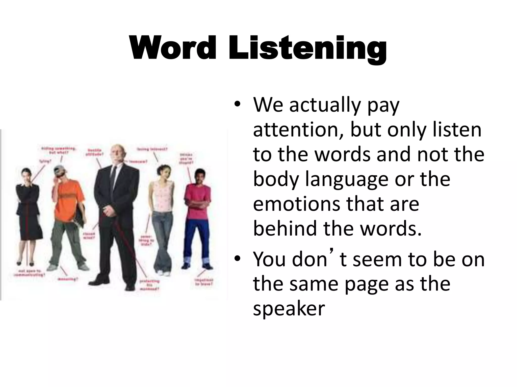 5 poor listening styles | PPTX