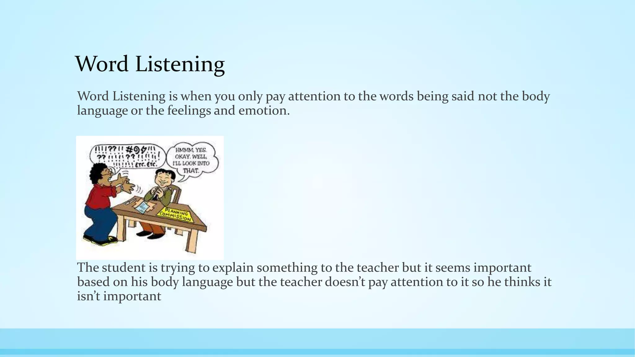5 poor listening styles | PPTX