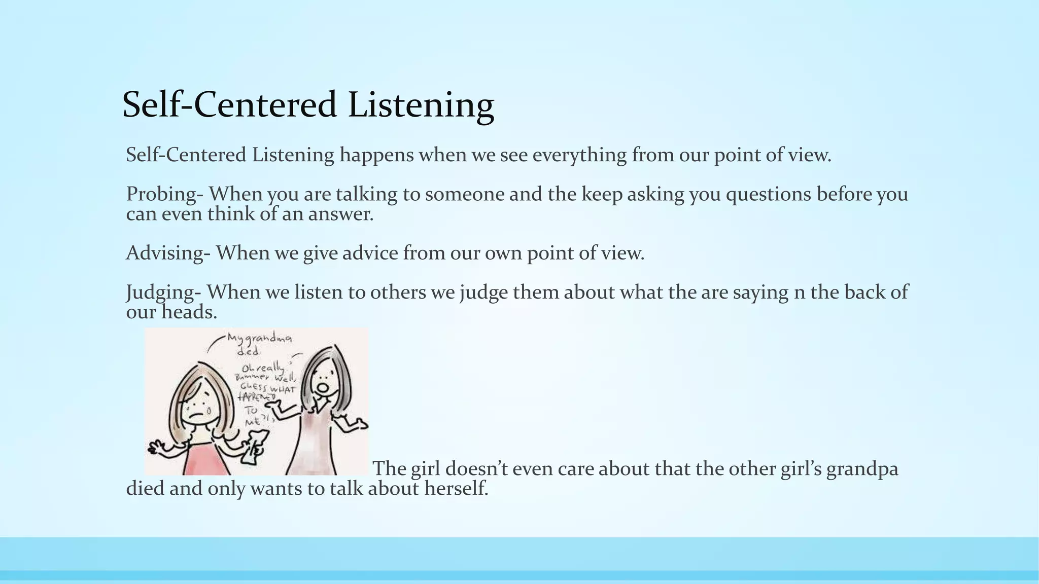 5 poor listening styles | PPTX