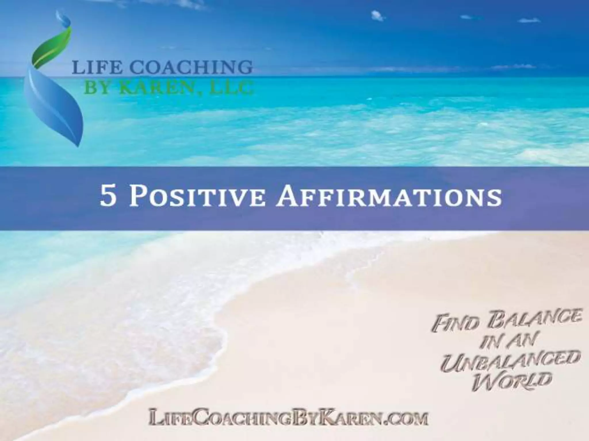 5 Positive Affirmations | PPT