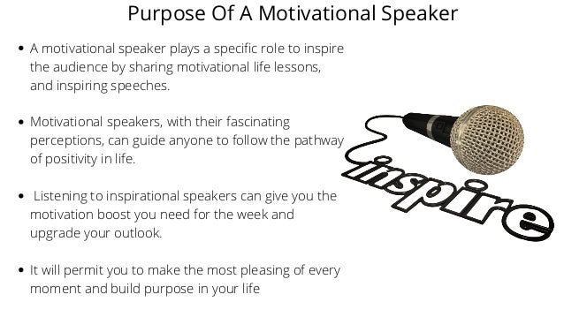 Major Reasons To Listen To A Motivation Speaker | PDF