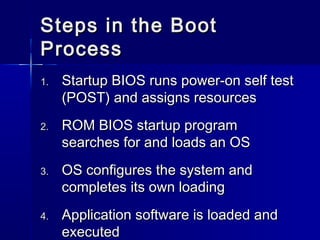 5 post , bios , cmos | PPT | Operating Systems | Computer Software and ...
