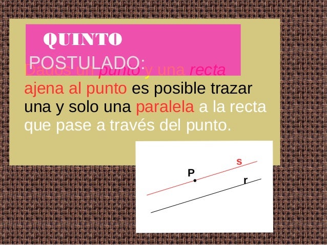 5 postulados de euclides