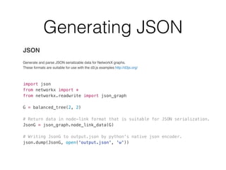 Graph Libraries - Overview on Networkx | PPT
