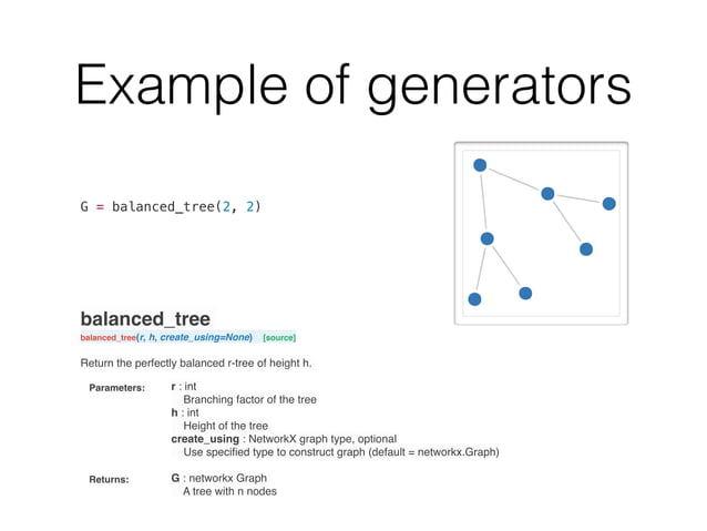 Graph Libraries - Overview on Networkx | PPT
