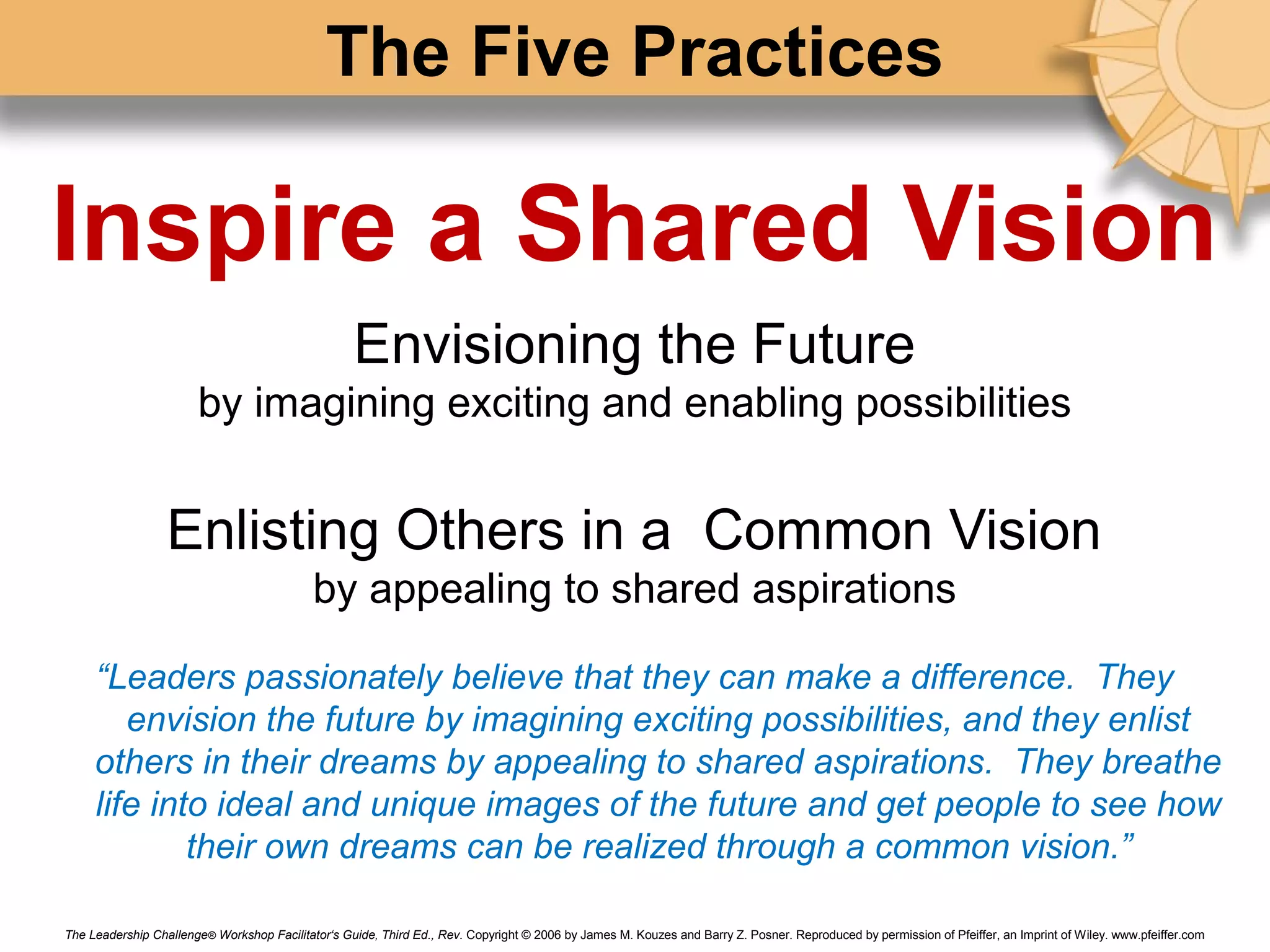 5 practices of exemplary leadership | PPT