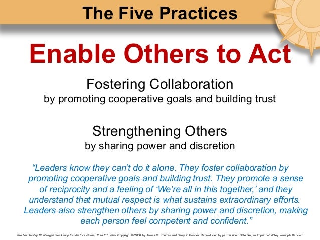 5 practices of exemplary leadership