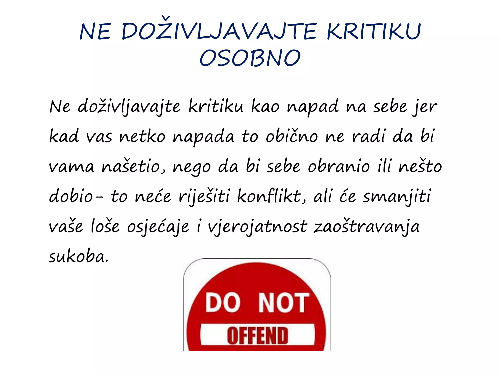 Pravila za rjesavanje sukoba | PPTX Pravila za rjesavanje sukoba | PPTX