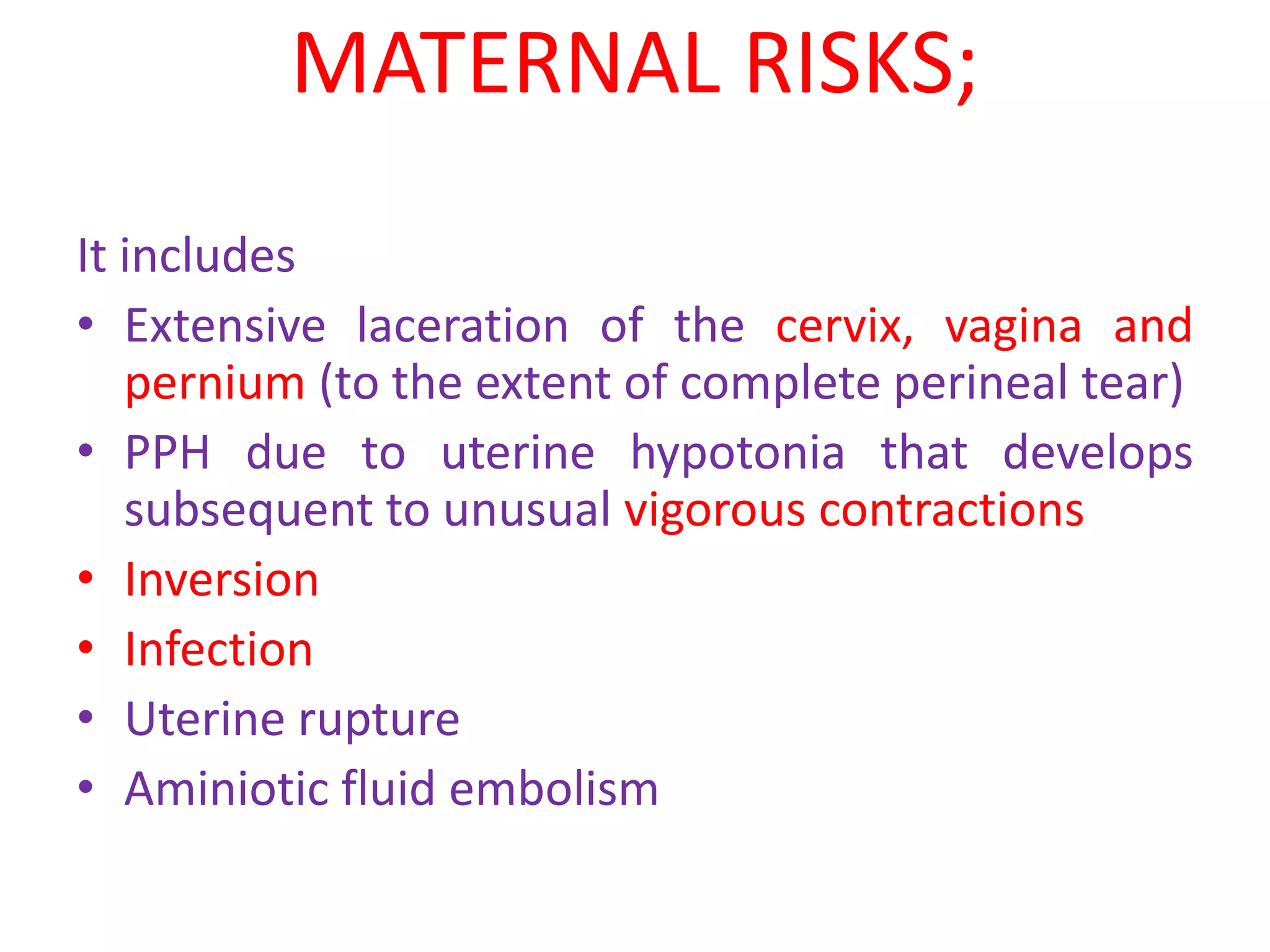 Precipitate labour | PPTX