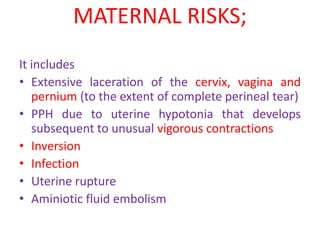 Precipitate labour | PPTX