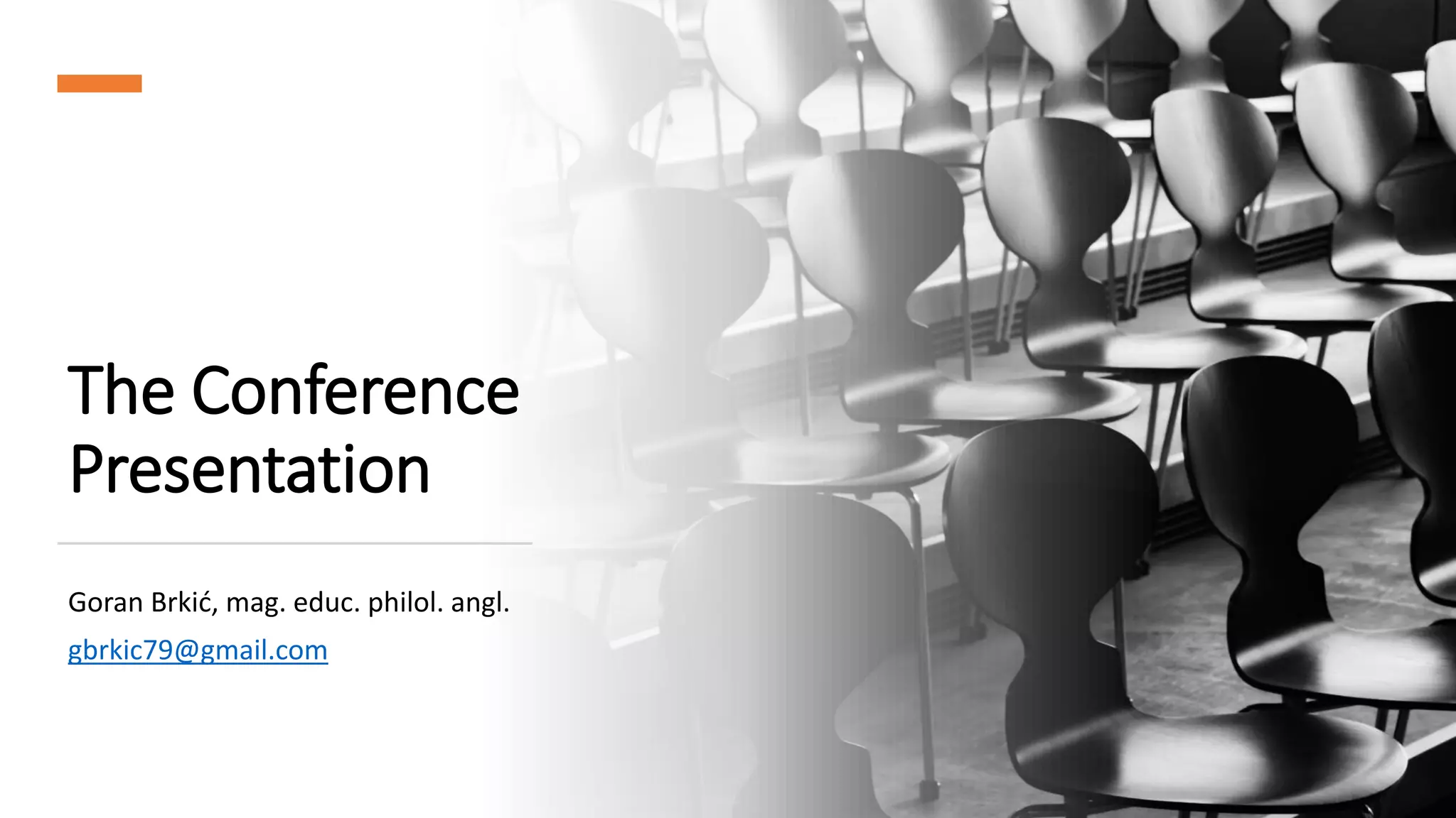 Lesson 5: Conference Presentation | PPT