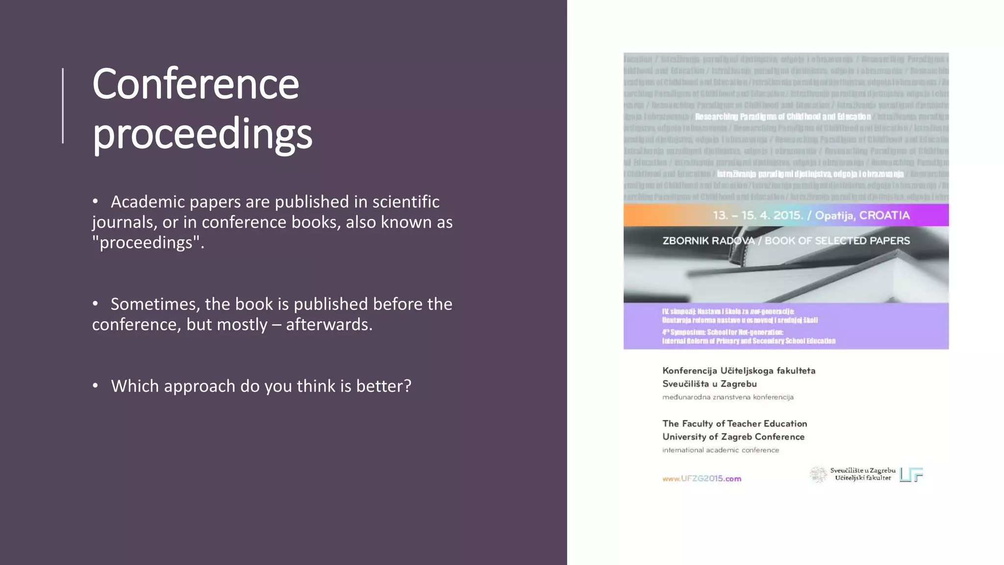 Lesson 5: Conference Presentation | PPTX