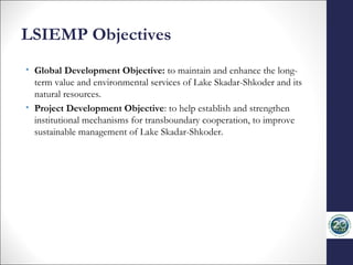 5-Presentation Skadar-Shkodra Lake Project_Novak Cajedenovic | PPT