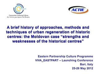 Case Study - Republic of Moldova, Cahul District | PPT